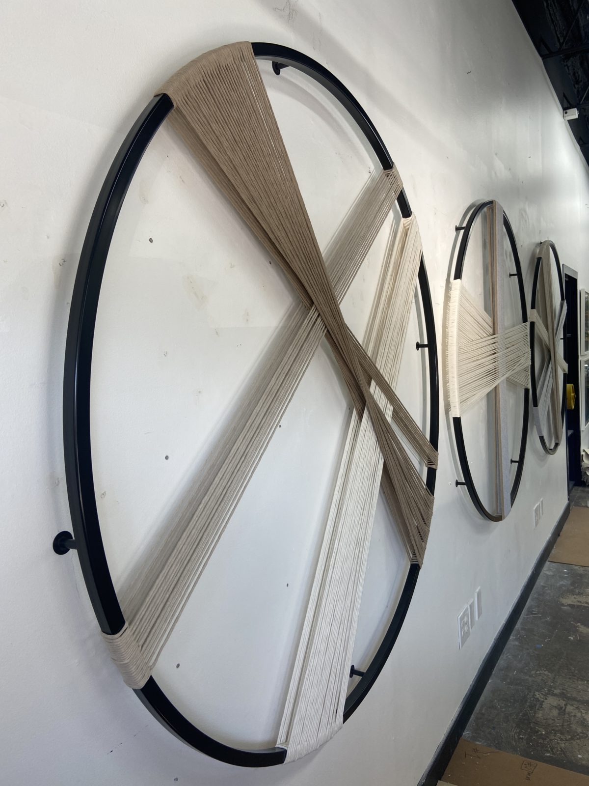 OPEN FORM STRING ART INSTALLATION 5 | Ink + Indigo