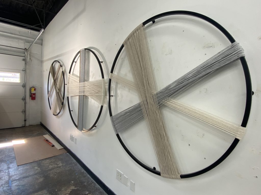 OPEN FORM STRING ART INSTALLATION 5 | Ink + Indigo