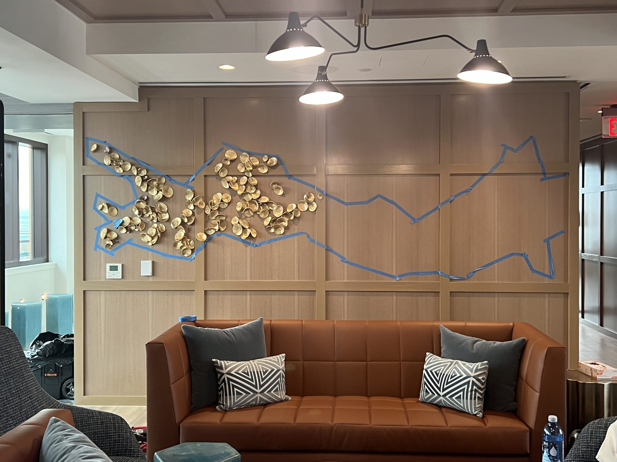 cup installation 5 | Ink + Indigo