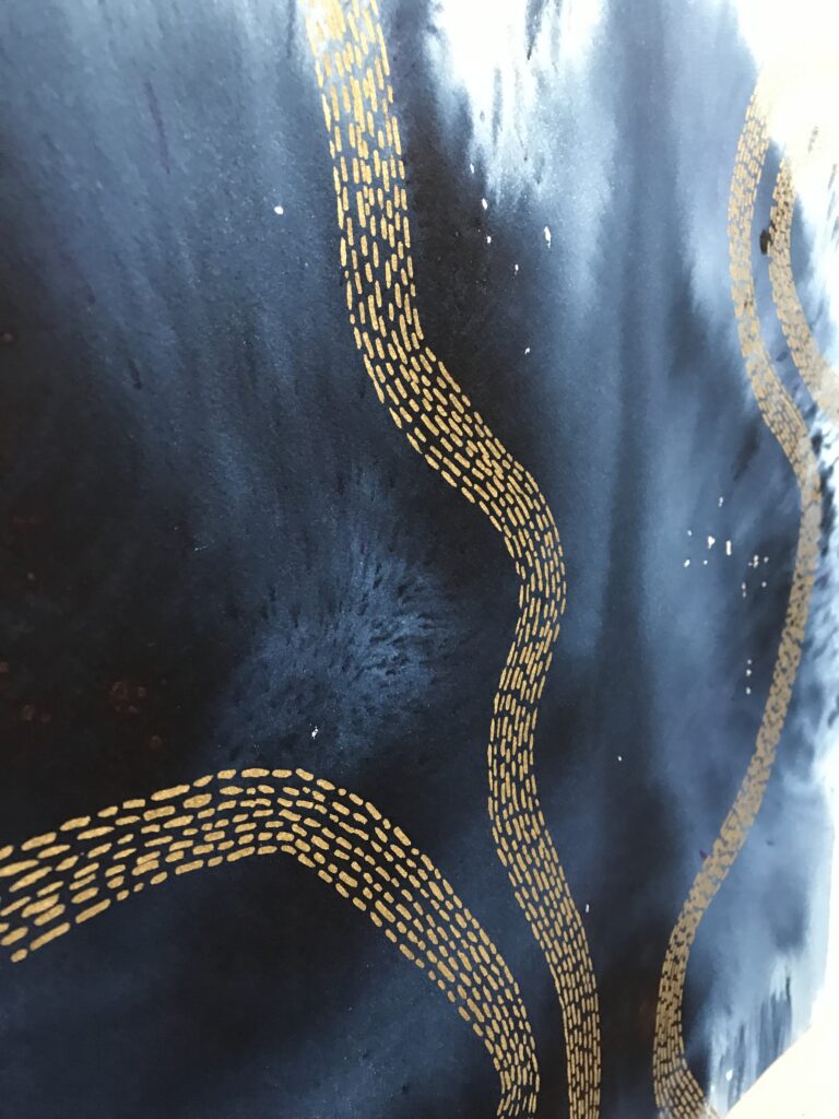 Pigment Paintings | Ink + Indigo