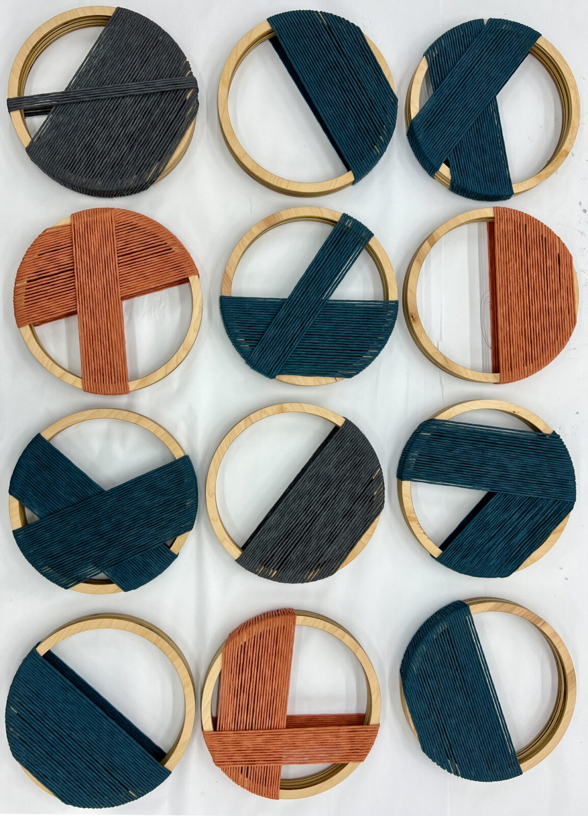 Open Form String Art Installation 8 | Ink + Indigo